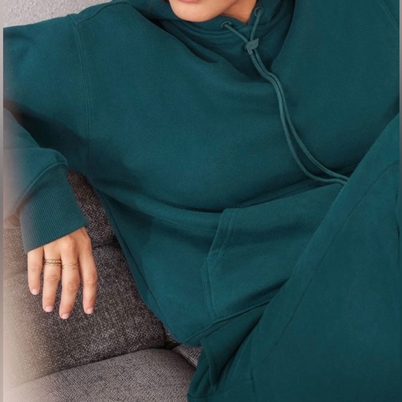 Fabletics | Tops | Fabletics Fleece Hoodie Midnight Wave Color At Peace ...